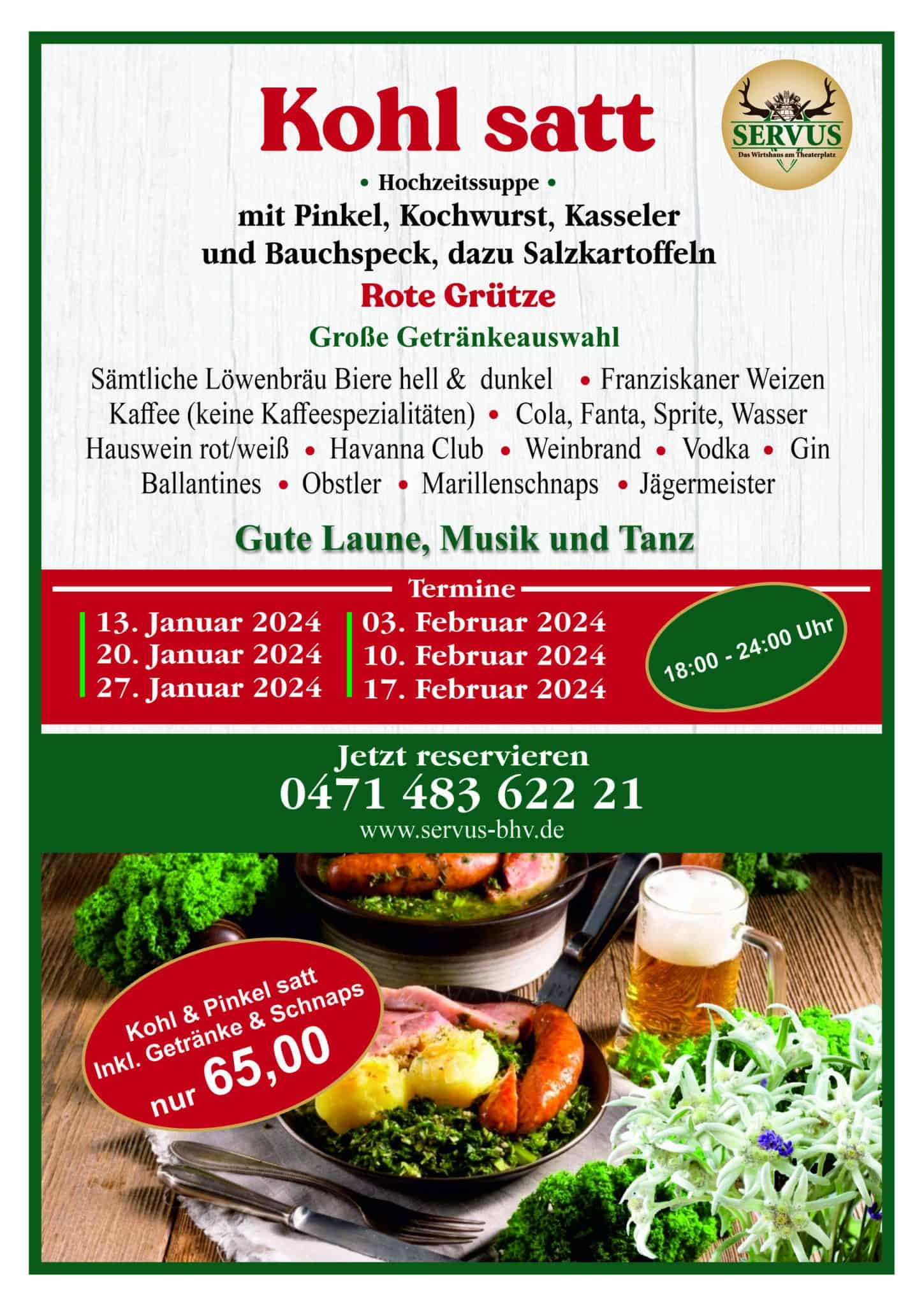 Kohl & Pinkel 2024 - Servus Bremerhaven